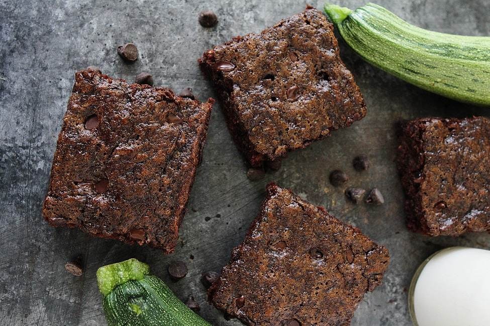 Gâteau chocolat courgette - La Fourche